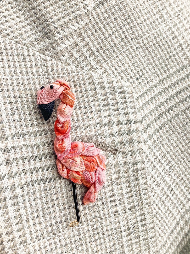 Pink Flamingo Lapel Pins Mens Lapel Pin Bird Lapel Pin Pink - Etsy