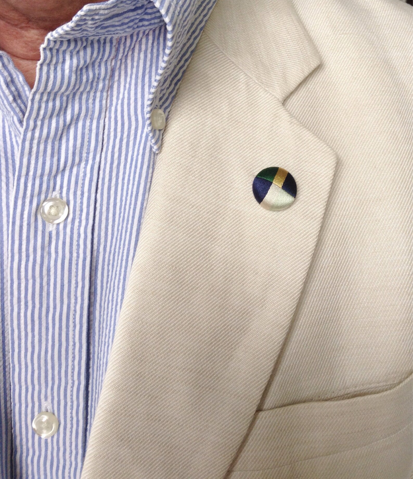 Custom Lapel Pins Mens Lapel Pin Button Round Lapel Pin Navy - Etsy