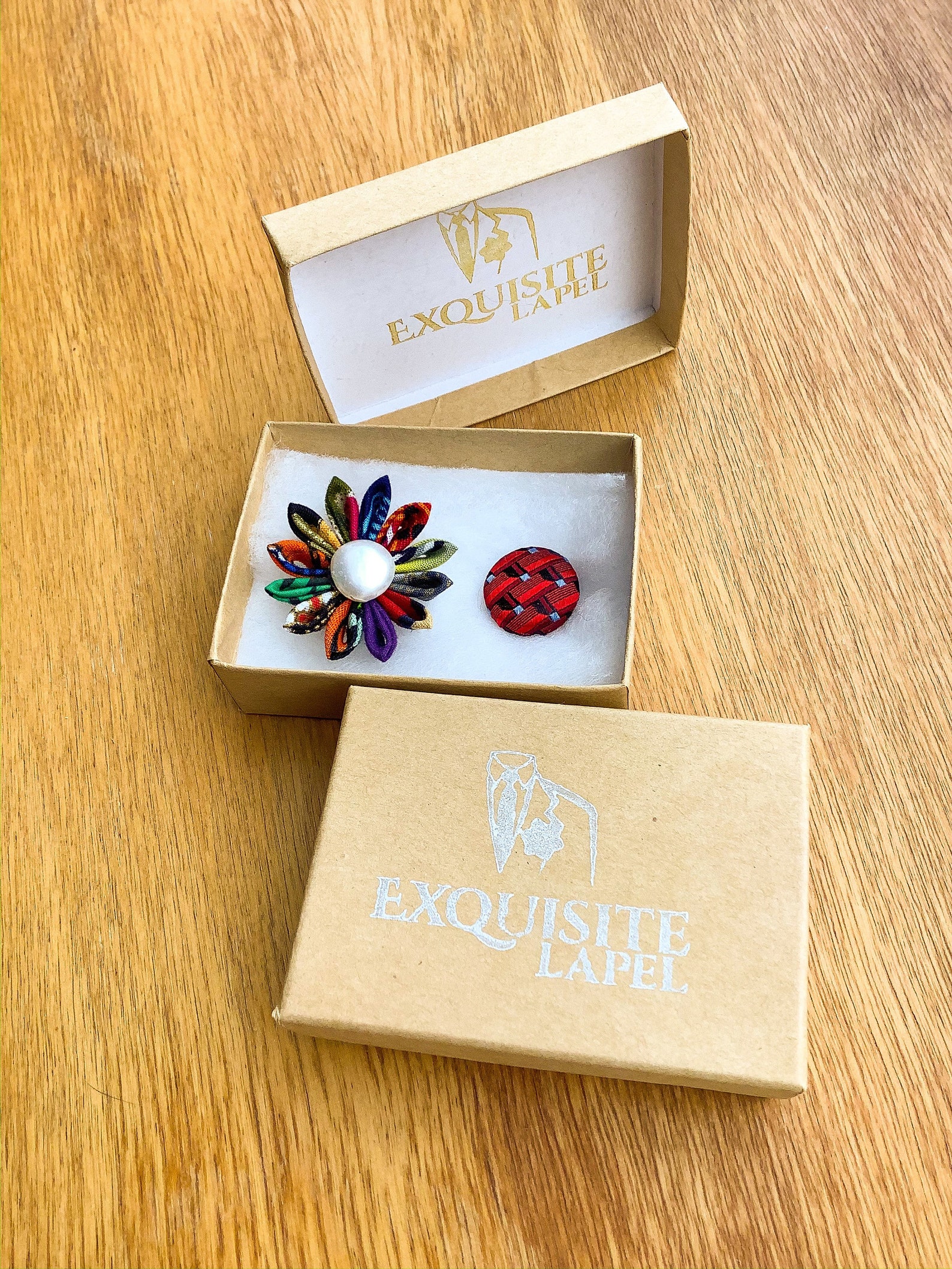 Mens Lapel Pin Button Lapel Pin Silk Lapel Button Custom Lapel | Etsy