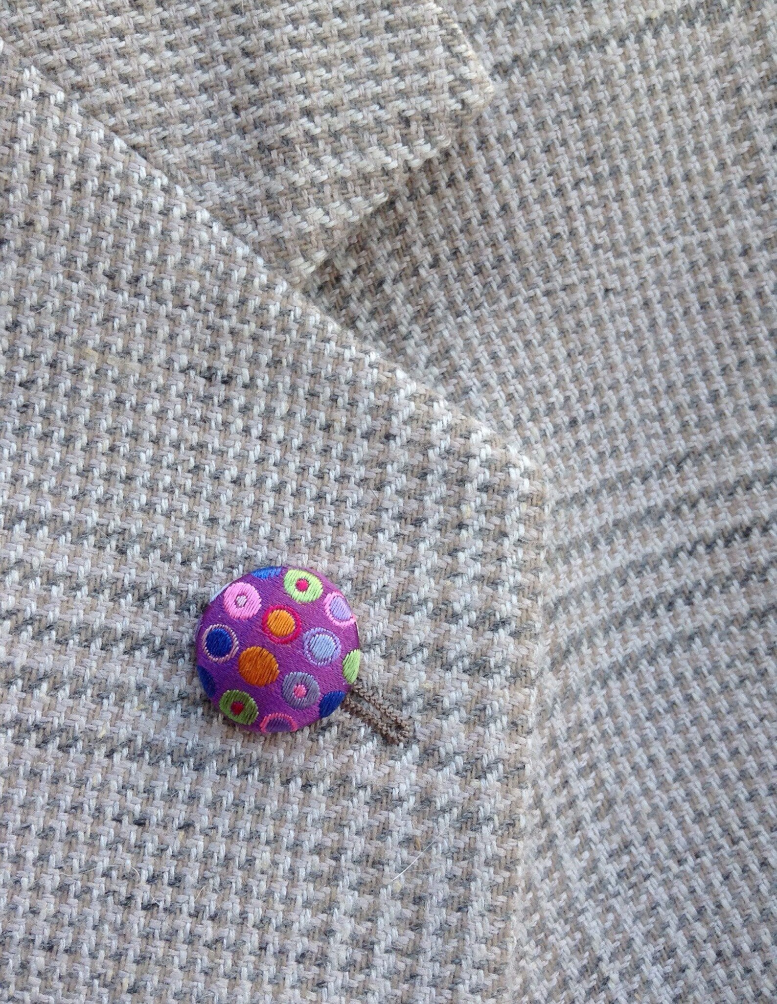 Mens Lapel Pin Button Lapel Pin Silk Lapel Button Round Custom - Etsy