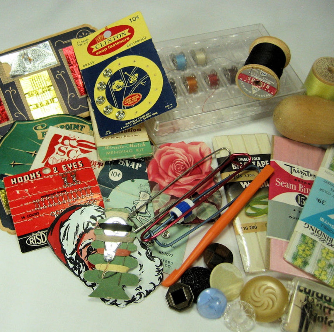 Vintage Sewing Supplies Destash Lot Reuse Repurpose Needles - Etsy