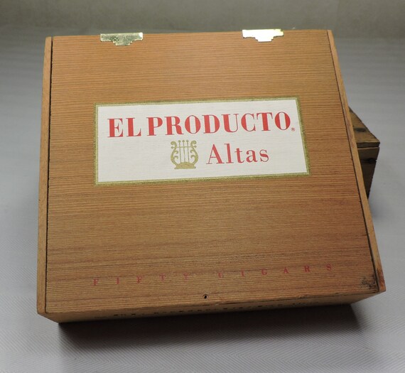 Tobacciana Art & Collectibles Collectibles El Producto Atlas Cigar Box ...