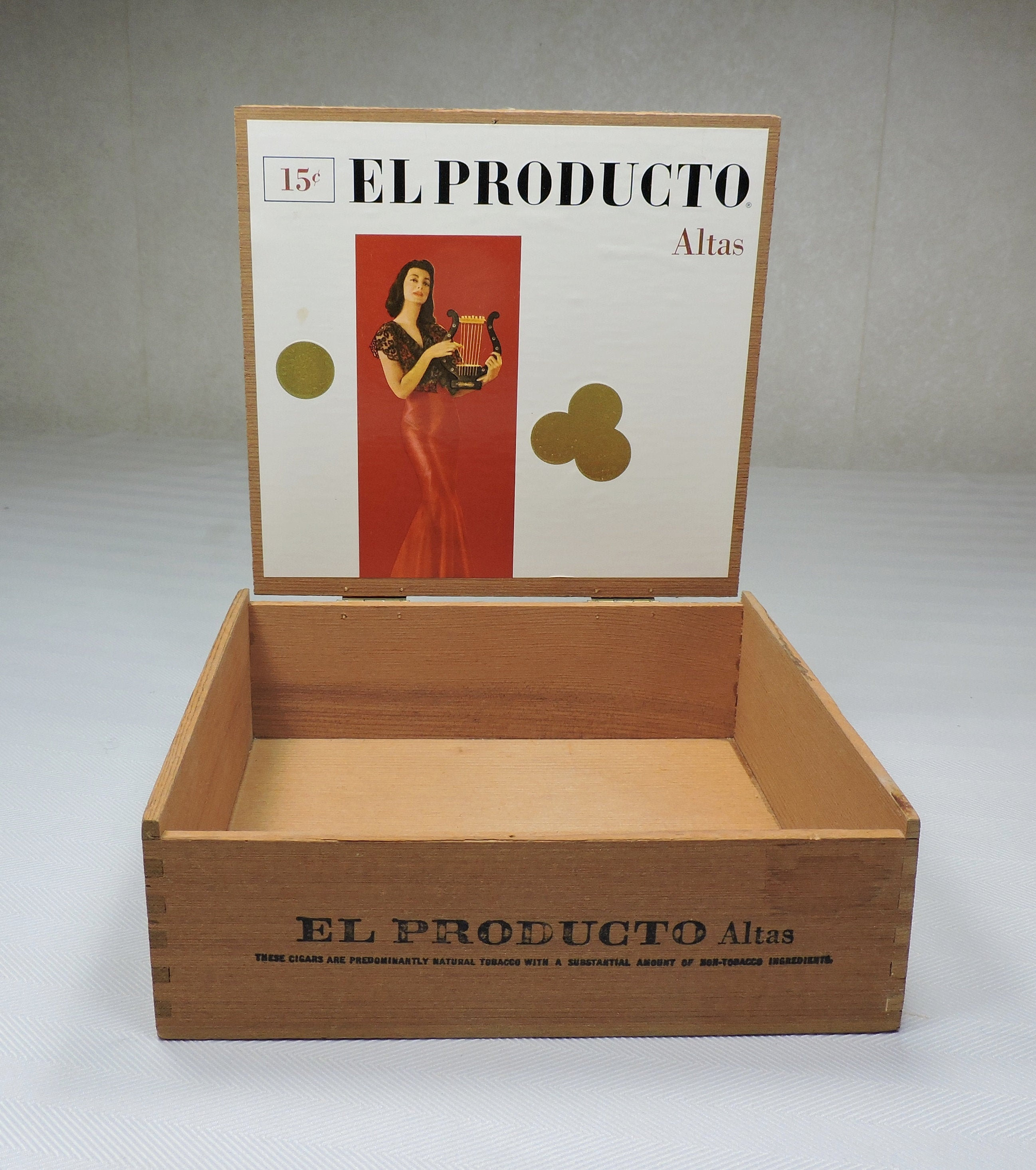 Tobacciana Art & Collectibles Collectibles El Producto Atlas Cigar Box ...
