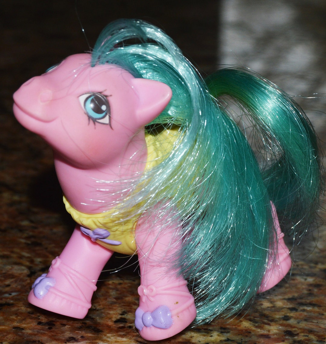 1987 MLP Hasbro Vintage G1 My Little Pony BABY Soft Steps Ballerina - Etsy