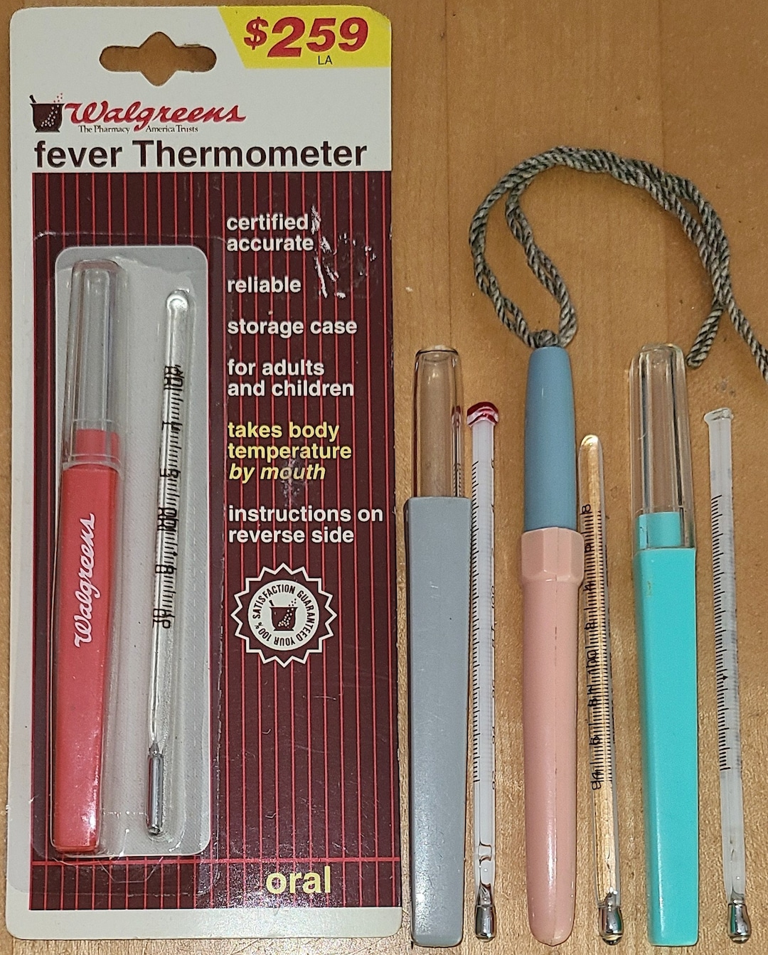 Vintage Glass Tempeture Thermometer Medical Device Lot - Etsy