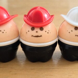 Little Tikes Toddle Tots Vintage 1980's Rescue Fire Chief Car Fireman 3 ...