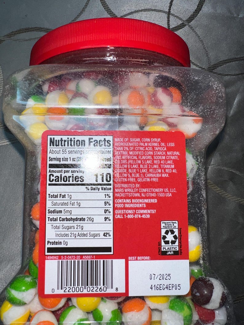 Freeze Dried Candy Rainbow Nugs - Etsy