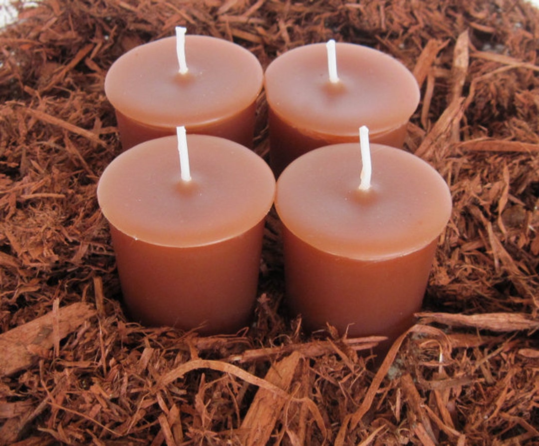 CEDAR MULCH (4 Votives) - Etsy