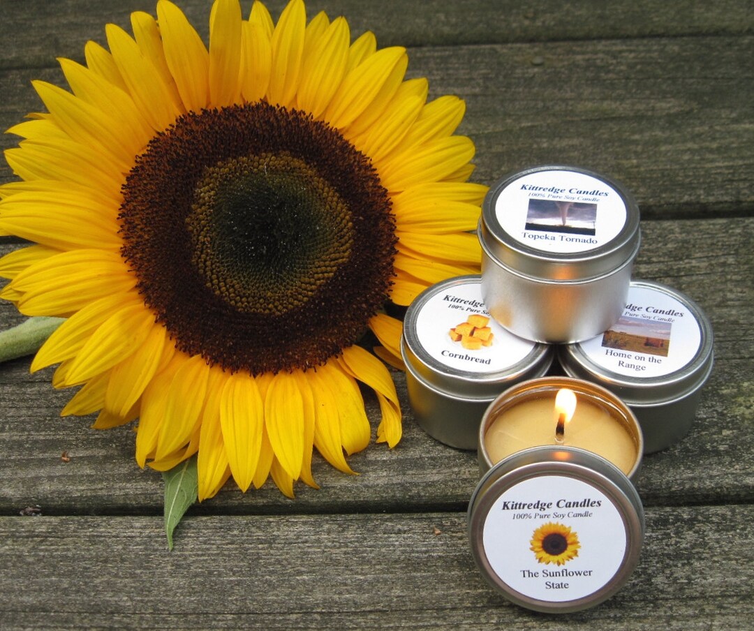 KANSAS SAMPLER (four 2-oz Soy Candles) - Etsy