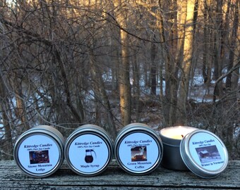 RHODE ISLAND SAMPLER four 2-oz Soy Candles | Etsy