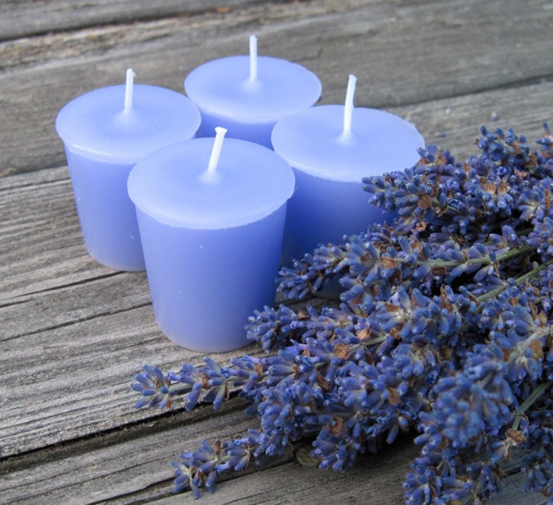 LAVENDER (4 Votives) - Etsy