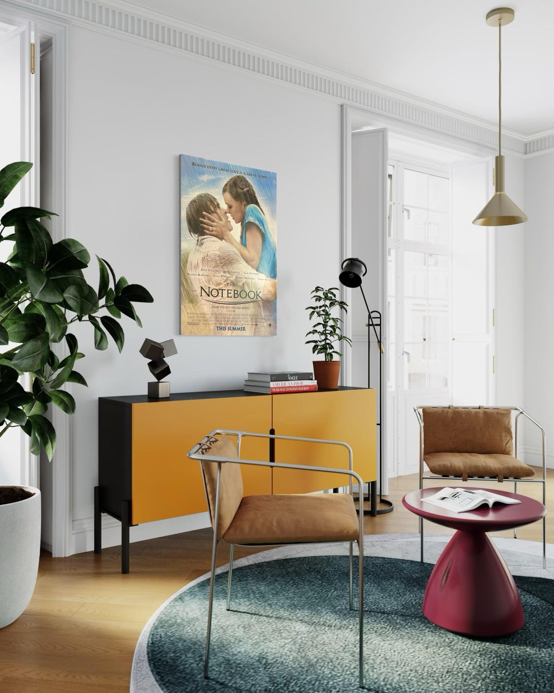 Original 2004 the Notebook Movie Poster Romantic Classic With Ryan ...