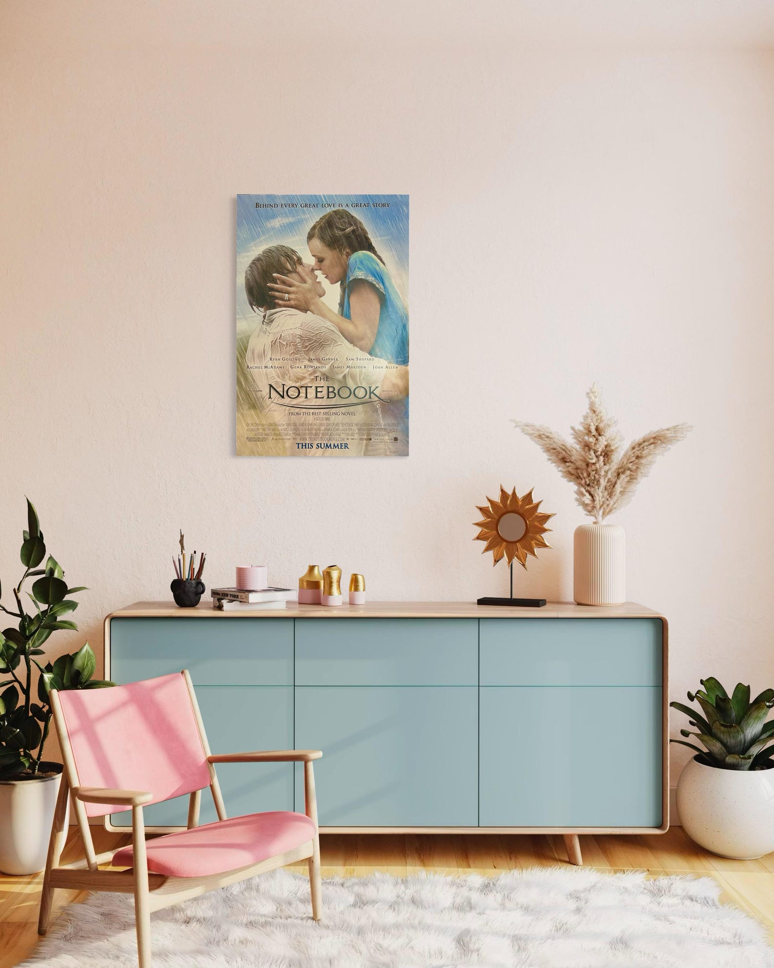 Original 2004 the Notebook Movie Poster Romantic Classic With Ryan ...