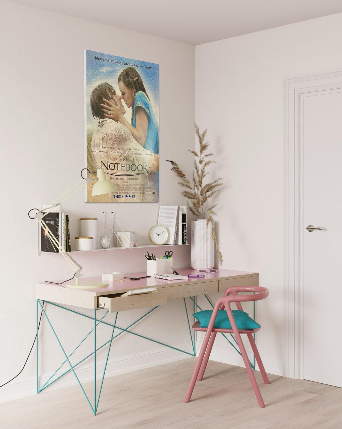 Original 2004 the Notebook Movie Poster Romantic Classic With Ryan ...