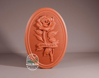 Rose STL Model, CNC Router Engraver, Artcam, Aspire, Cnc Files, Wood ...