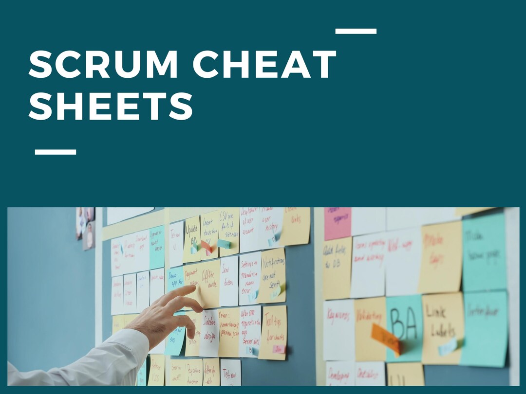 Scrum Guide Cheat Sheets - Etsy