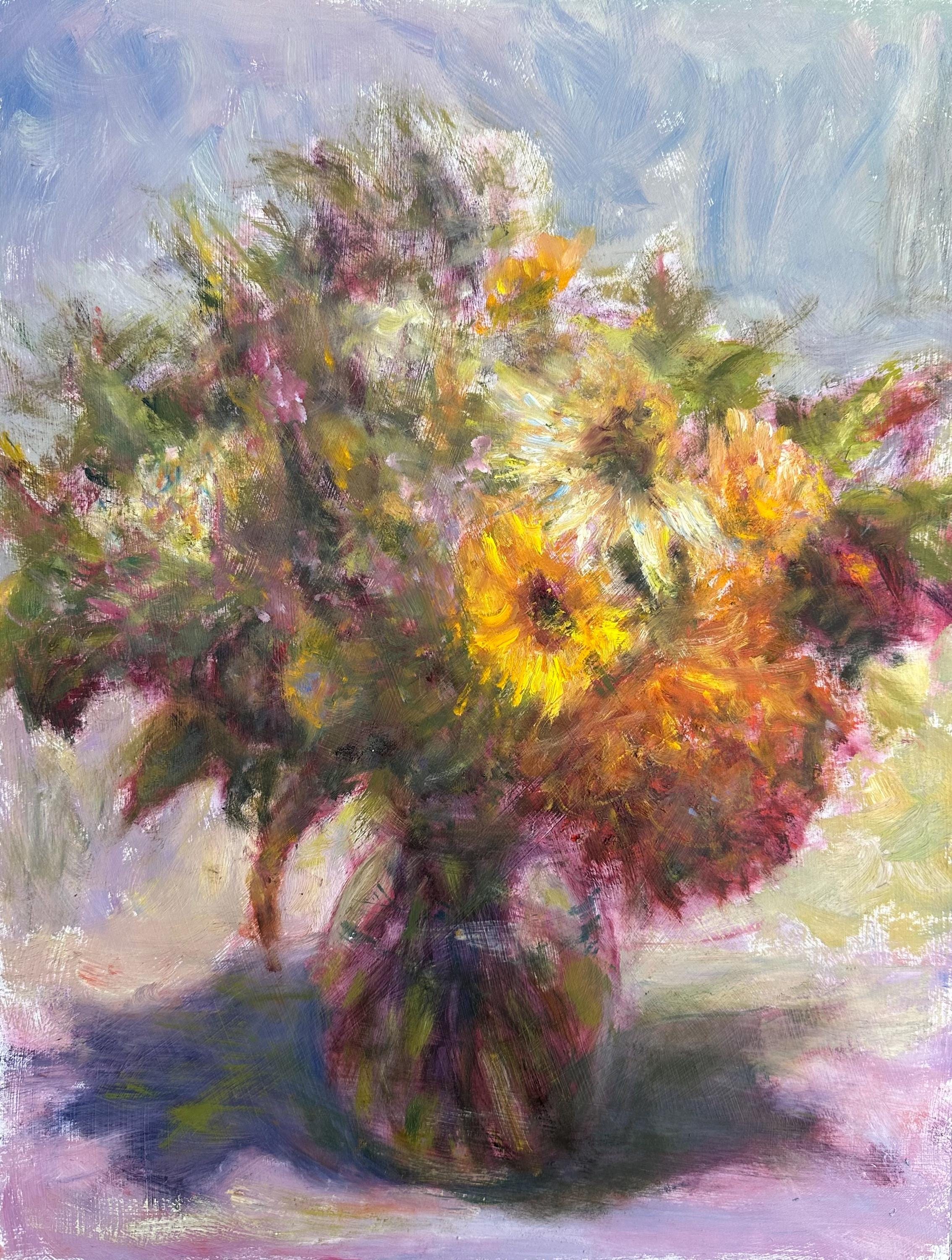 Painted Bouquet, Oil Painting, Canvas, Original Custom Artwork ...