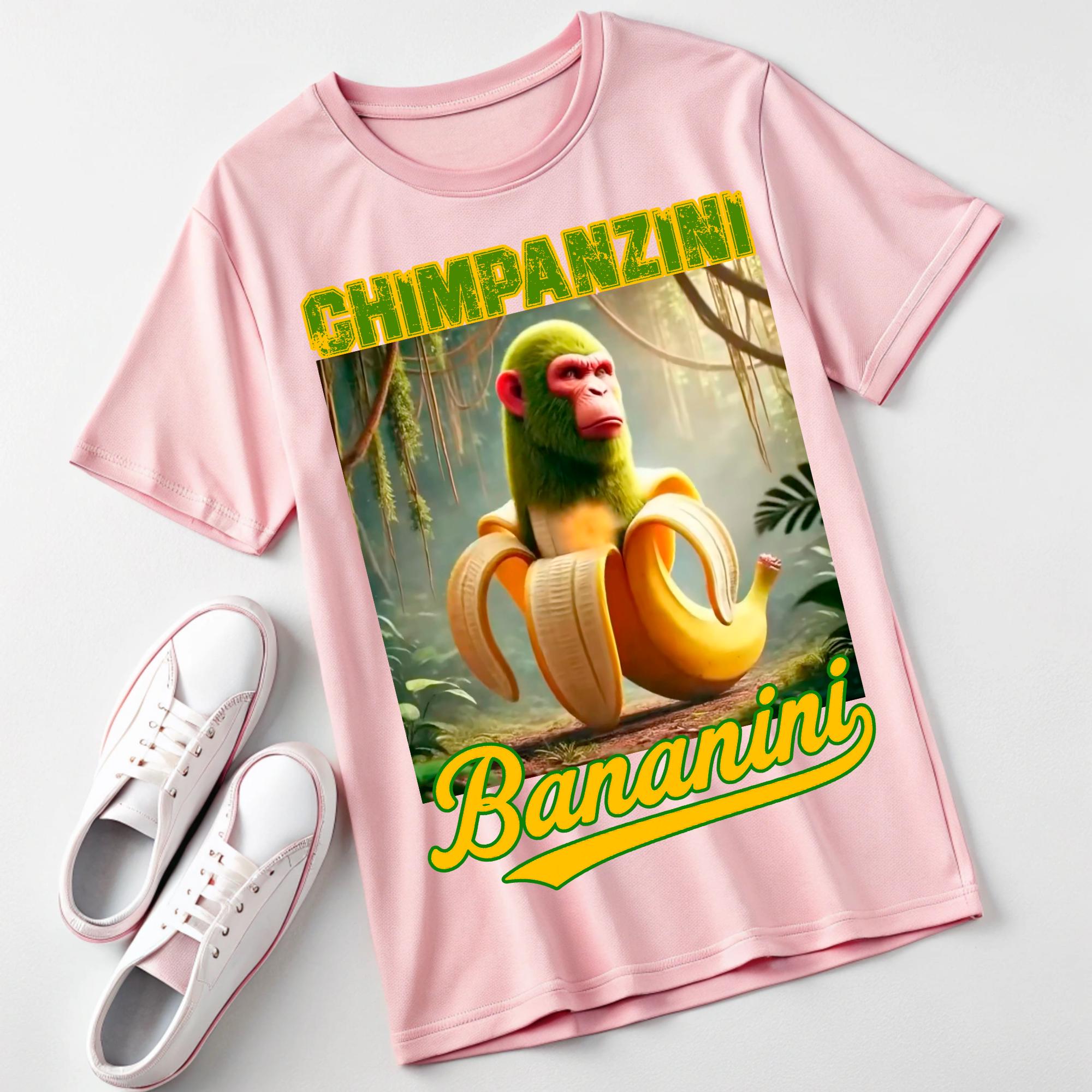 Chimpanzini Bananini PNG | Italian Brainrot Clipart | Meme Art Sublimation | Banana Monkey Viral ...