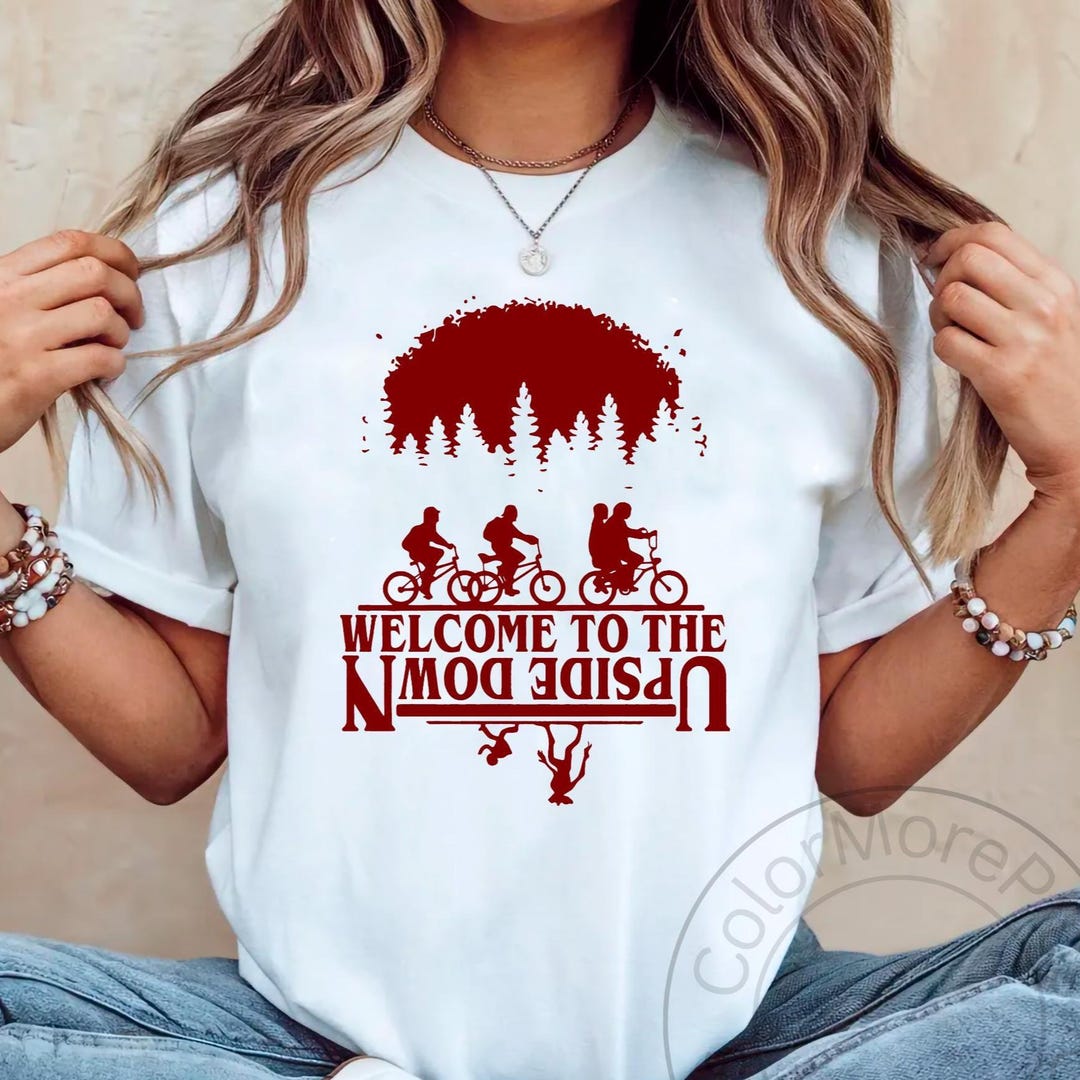 Welcome to the Upside Down PNG | 80s Horror Fan Art Inspired Design ...