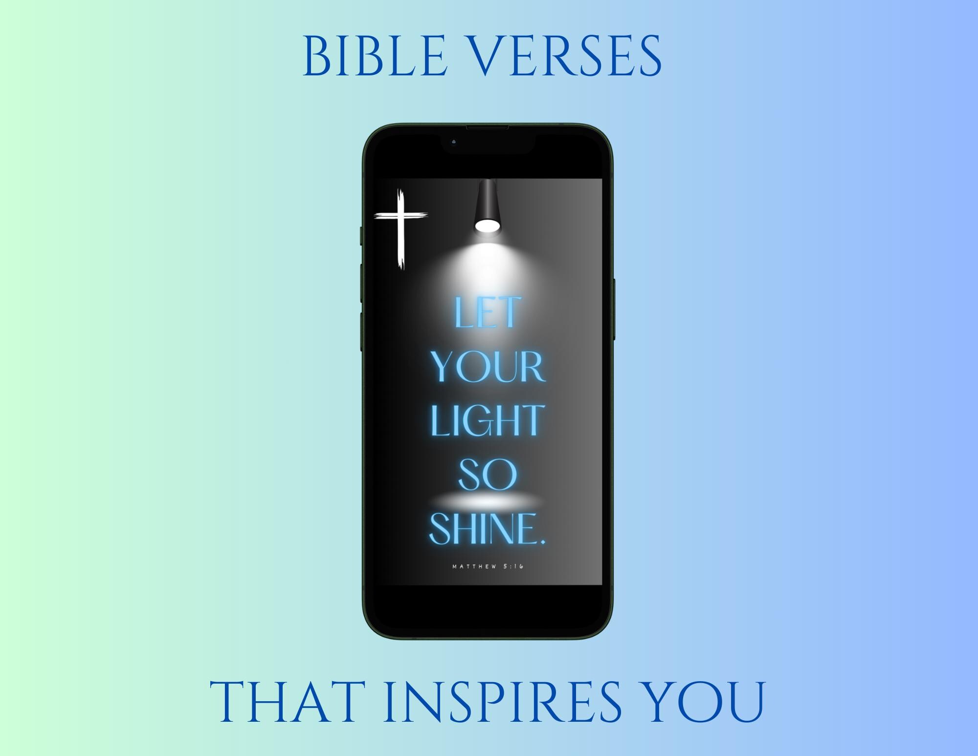 Bible Verse Wallpaper, Bible Wallpaper, 3 Pack, Christian Phone ...