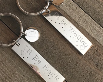 Set of 2Couples Key ChainsDistance KeychainsDeployment | Etsy