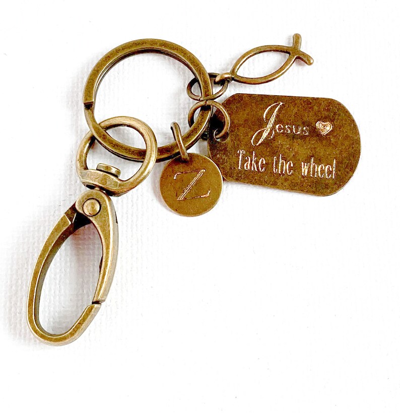 Jesus Take the Wheel Keychain Religious Keychain Christian - Etsy