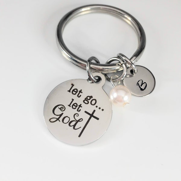 Let God Keychain - Etsy