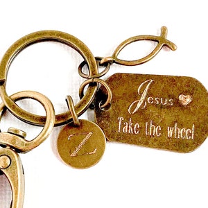 Jesus Take the Wheel Keychain, Religious Keychain, Christian Keychain ...