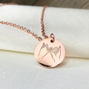 Pinky Promise Necklace * Pinky Swear Jewelry * BFF Jewelry * Best ...