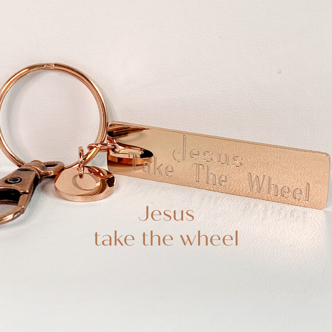 Jesus Take the Wheel Keychain, Religious Keychain ,christian Keychain ...