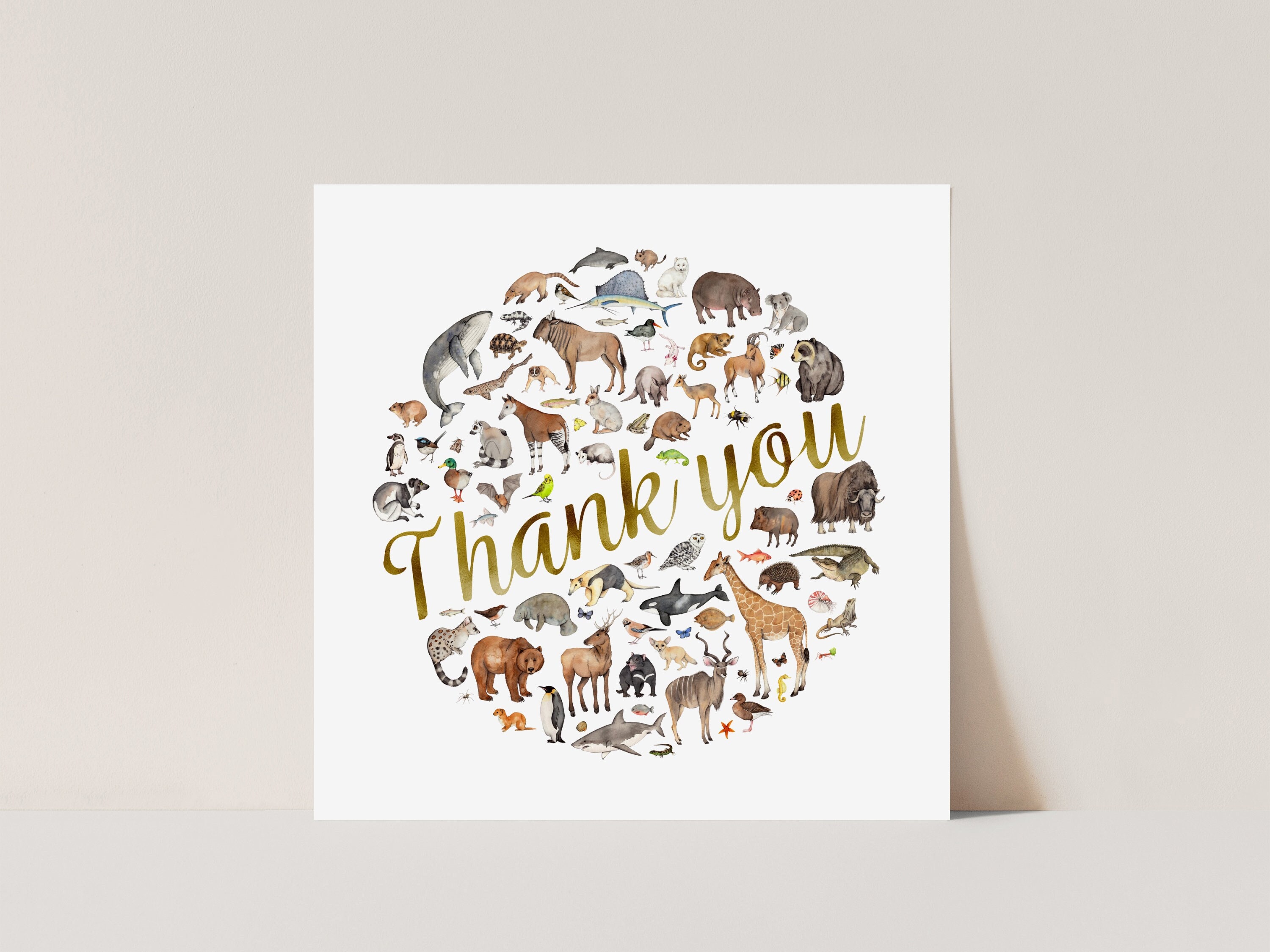 Thank You Wild Animal