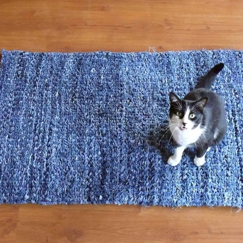 Twined Rag Rugs - Etsy