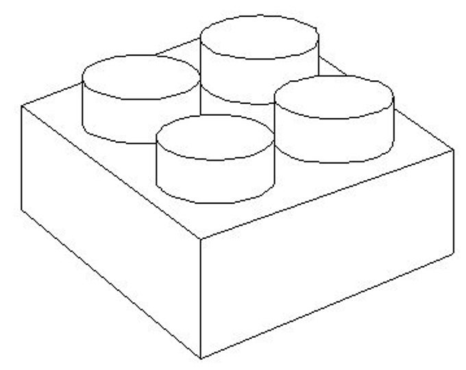 LEGO RUBBER STAMP FOR SCRAPBOOK, CRAFTS, BIRTHDAY PARTY INVITATIONS ...