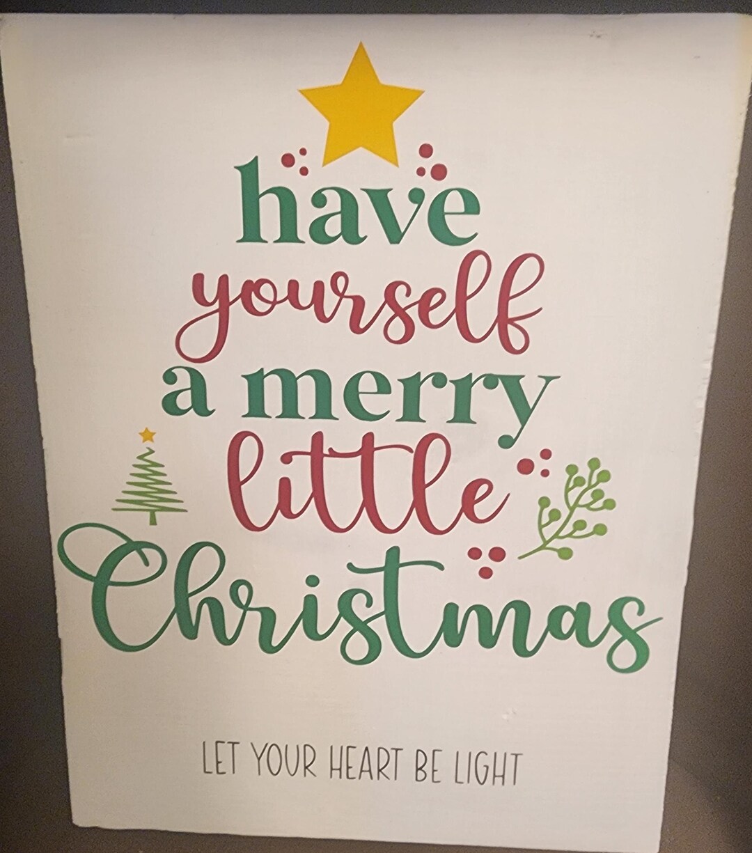 Custom Christmas Signs - Etsy