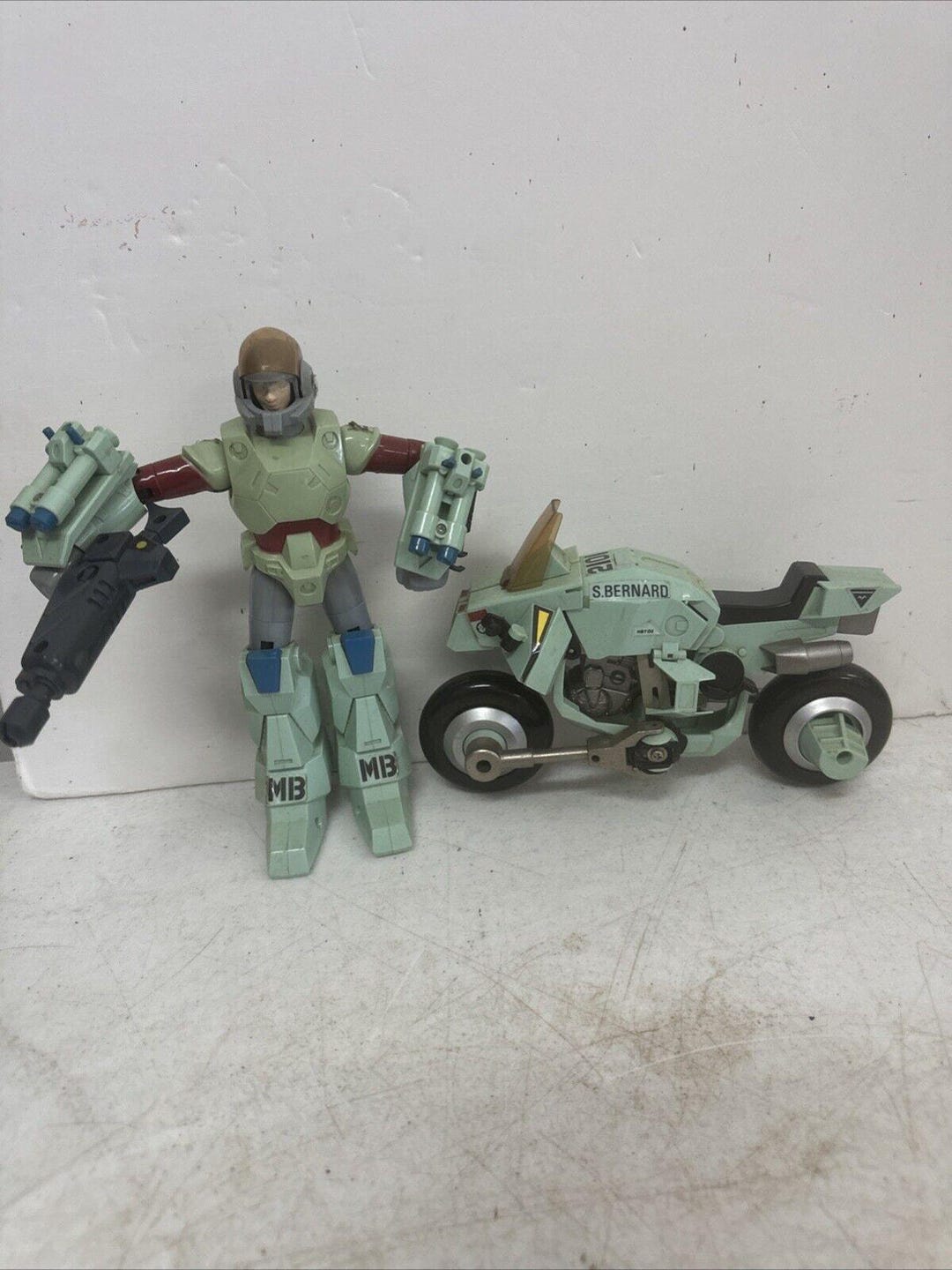 1980's Gakken Japan DX Mospeada Ride Armor MIB Robotech Scott Bernard Cyclone - Etsy