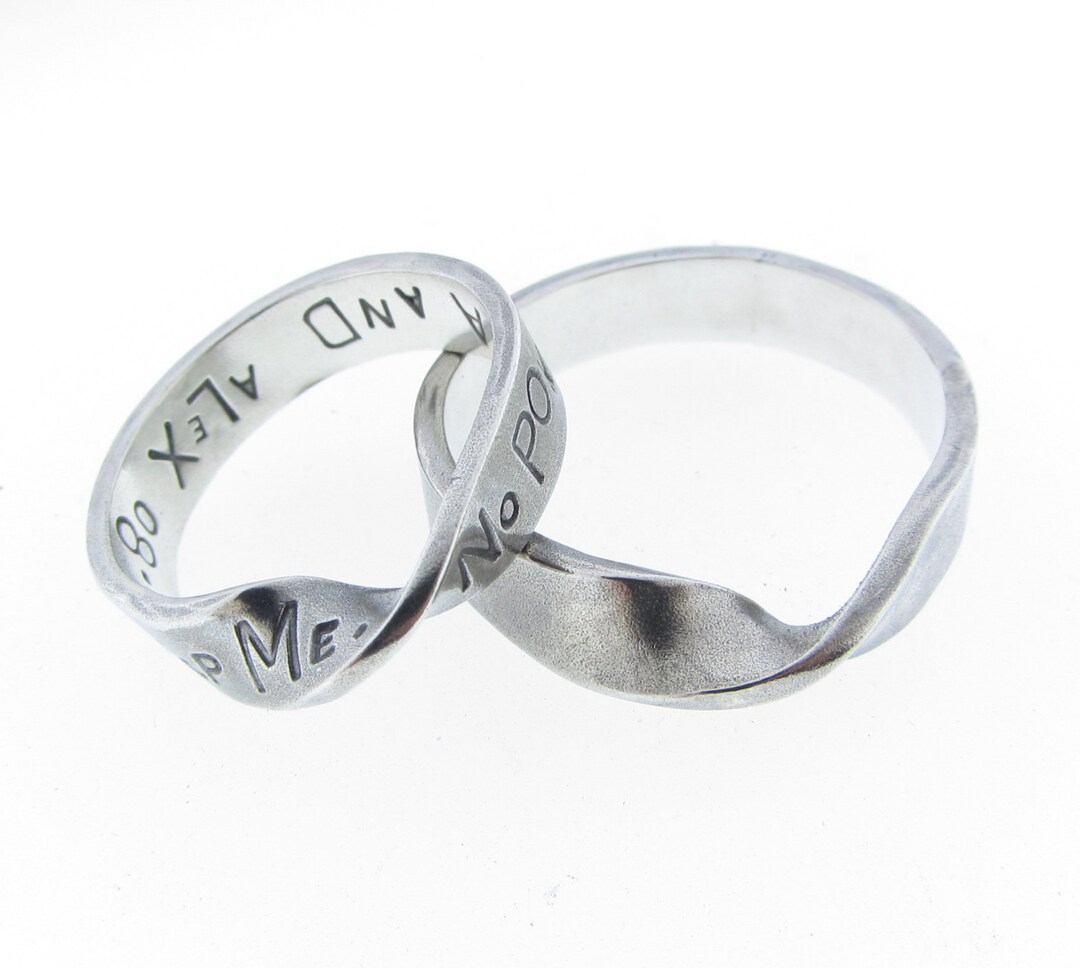 Anniversary Rings for Couples | Matching Rings | Matching Ring Set ...