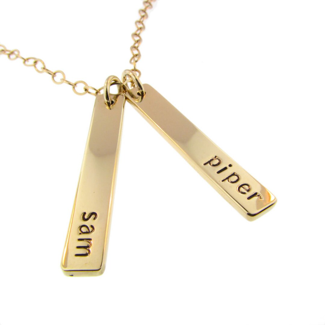 Personalized Solid Gold Charm Jewelry, Real Gold Custom Charms ...