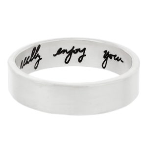 Engraved Ring Etsy, Engraved Rings for Women, Engraved Sterling Silver ...