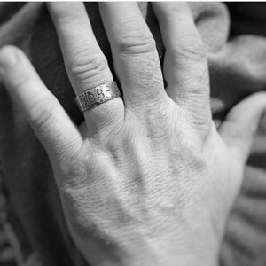 VIN Ring, Custom Biker Ring, Serial Number Ring, Biker Jewelry ...