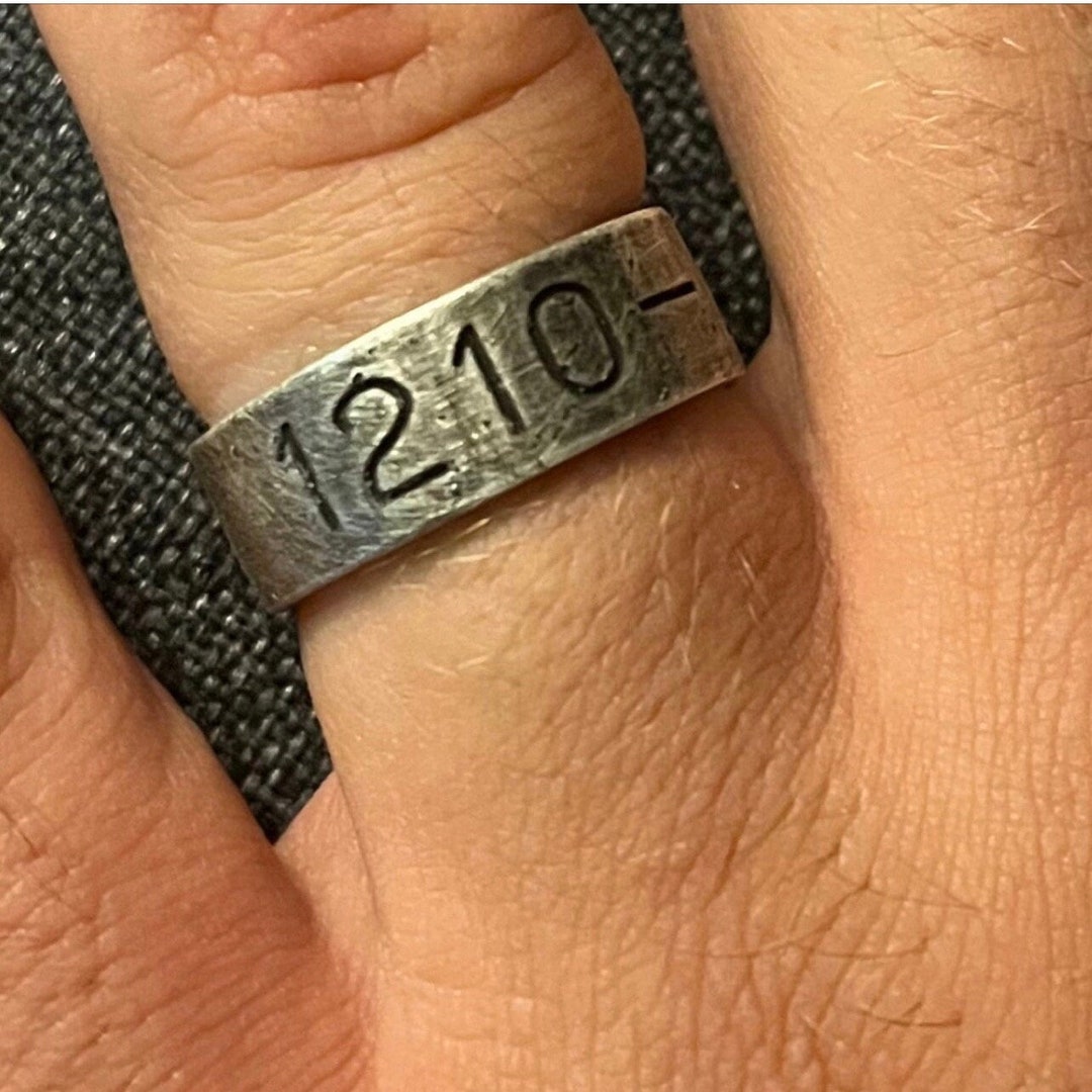 VIN Ring, Custom Biker Ring, Serial Number Ring, Biker Jewelry ...