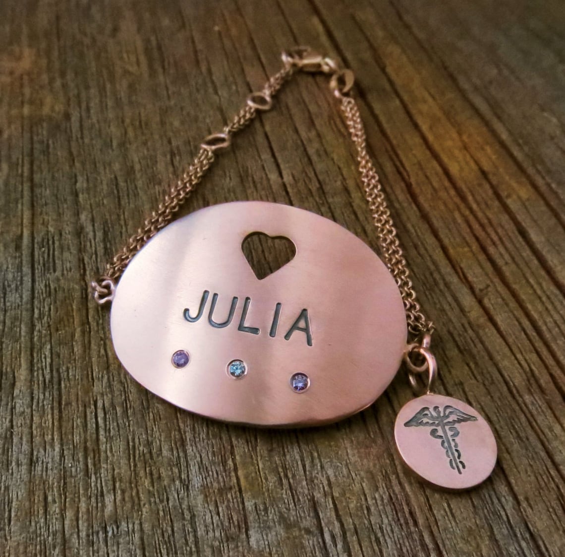 Custom Medical ID Bracelet Personalized Medical Jewelry | Etsy