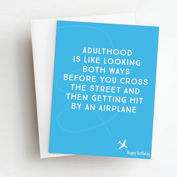 Adult Birthday Card - Etsy