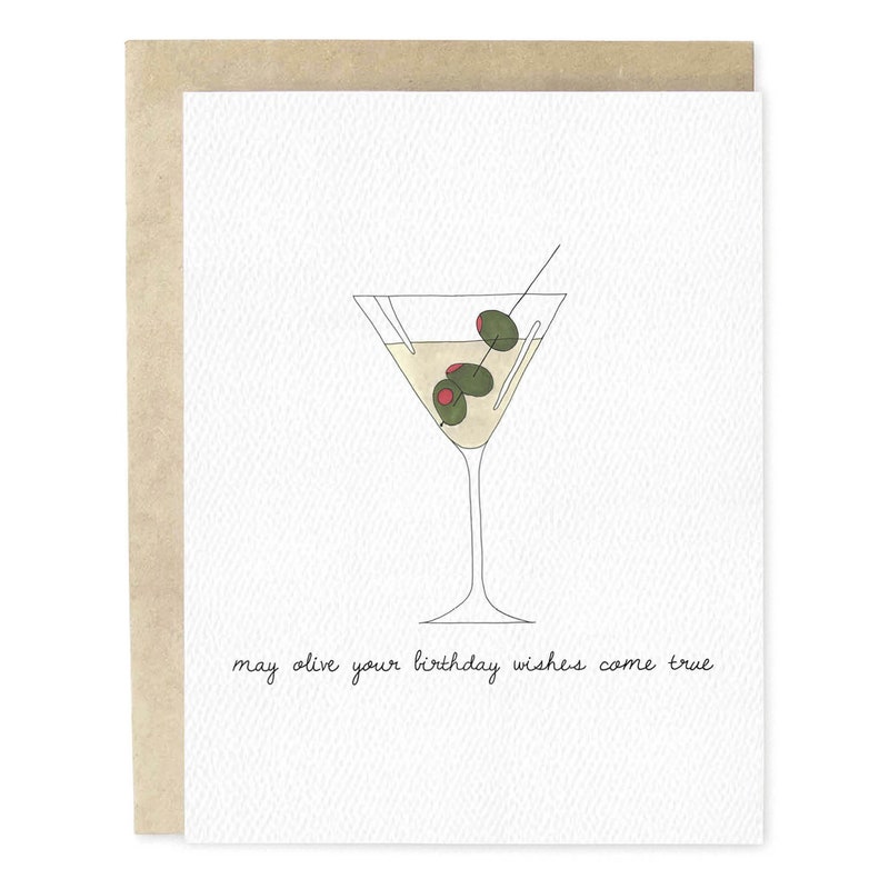 Cocktail Pun Birthday Card - Etsy