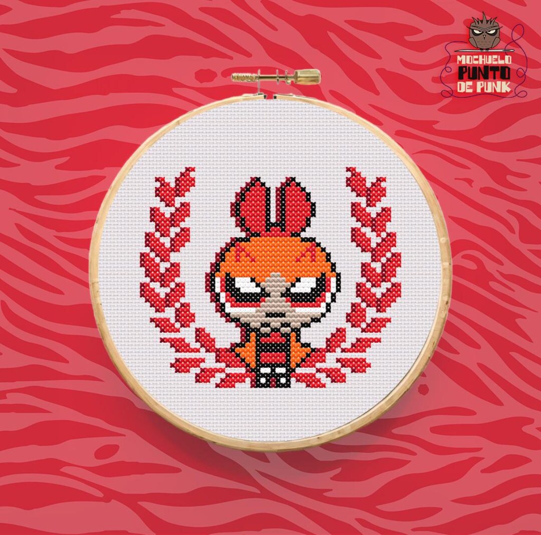 Petal (powerpuff Girls) Cross Stitch Pattern, Pixel Cross Stitch, PDF ...