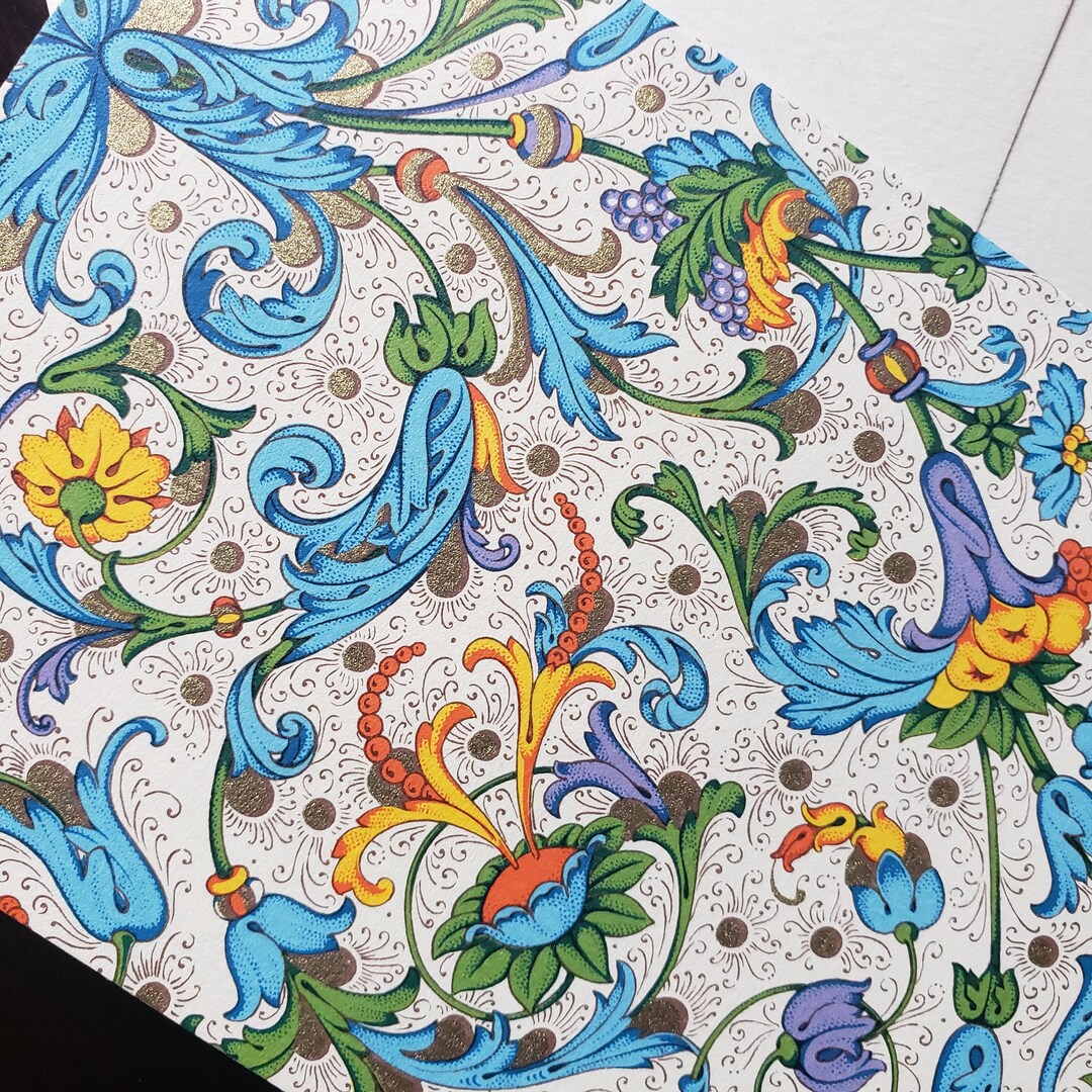 A2 Note Cards Rossi Blue set of 10 - Etsy