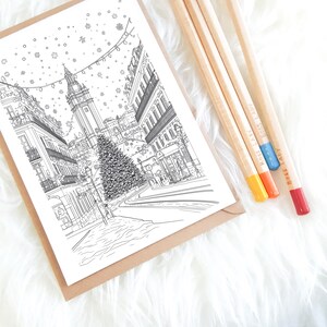 Travel Coloring Bundle | City Coloring | Coloring Shop Bundle ...