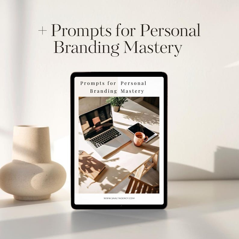 The Ultimate Personal Branding Guide | Prompts for Personal Branding Mastery - Etsy