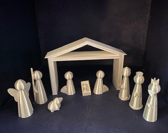 Modern Nativity - Etsy