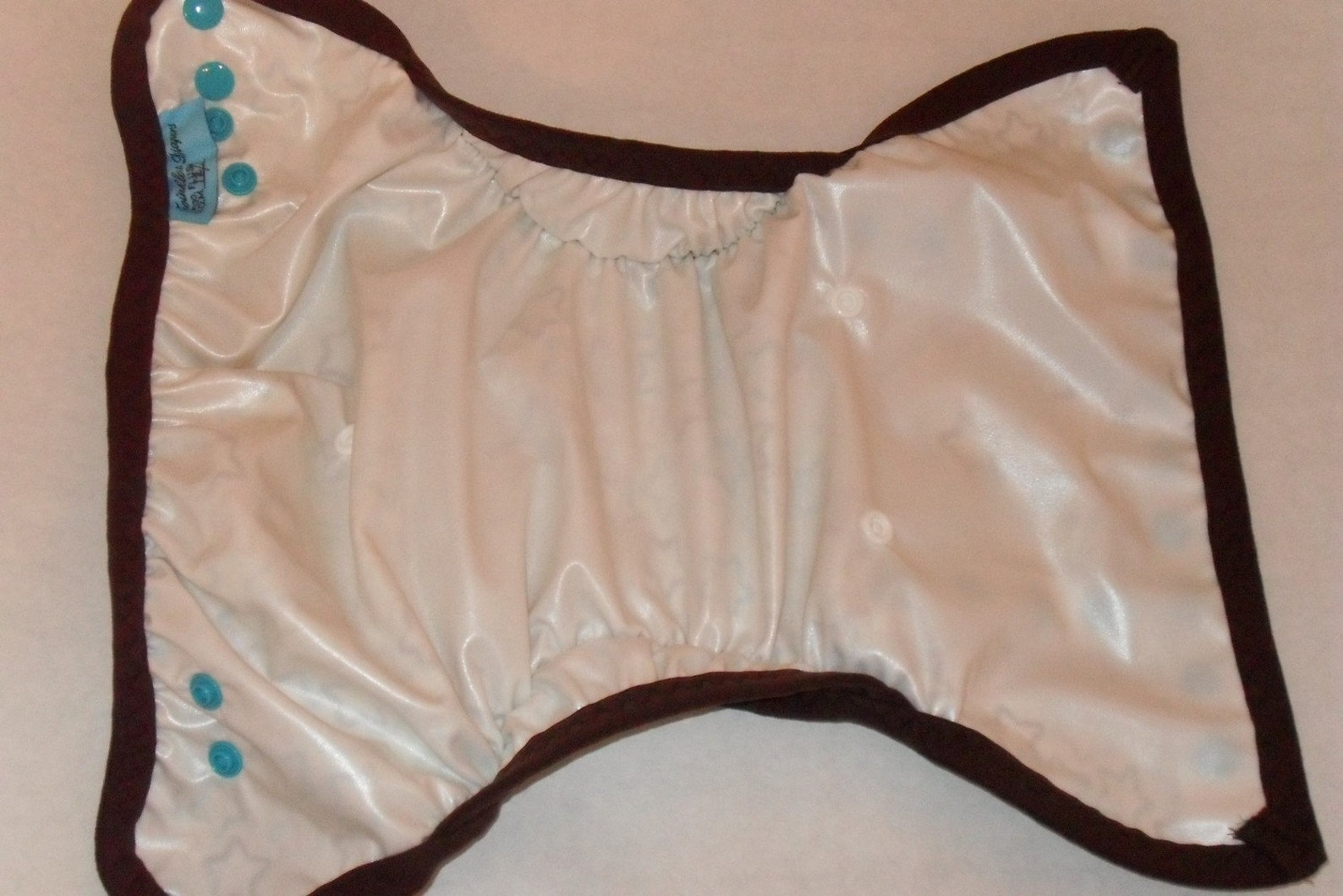 Red One Size AI2 Snap Diaper | Etsy