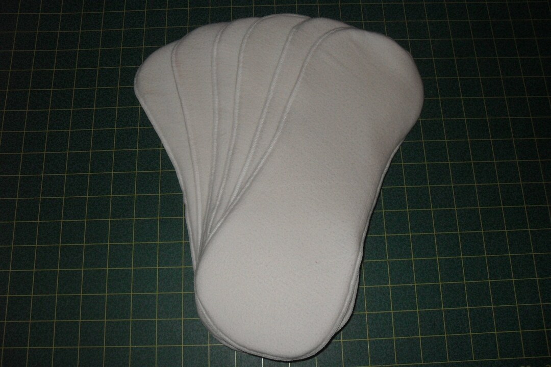 12 Bamboo/zorb Contoured Inserts - Etsy